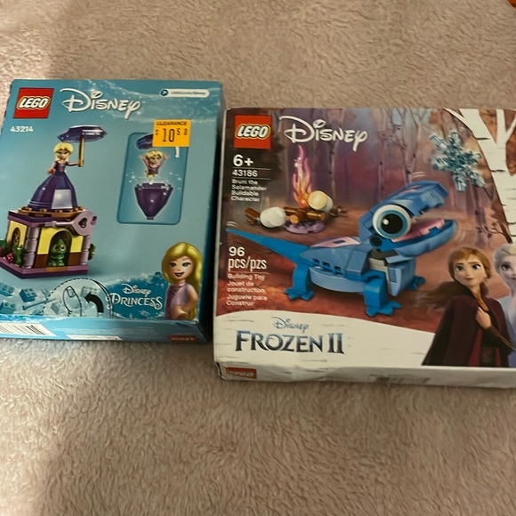 Lego | Toys | Lego Lot Twirling Rapunzel Disney Bruni The Salamander 96 ...